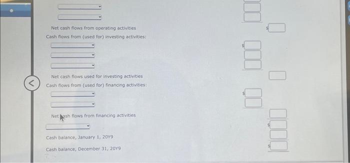 Solved Changes in current operating assets and liabilities: | Chegg.com