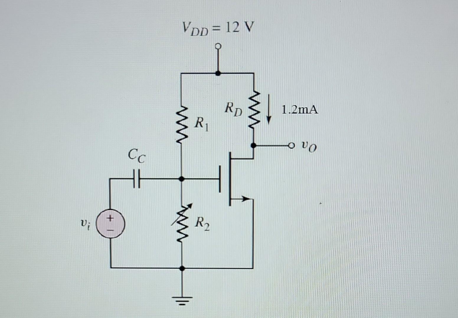 Solved Design the circuit shown in Figure 8.1 such that the | Chegg.com