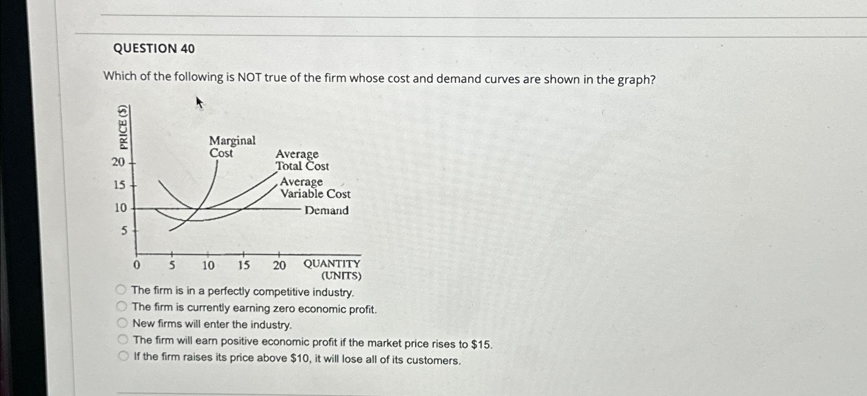 Solved QUESTION 40Which of the following is NOT true of the | Chegg.com