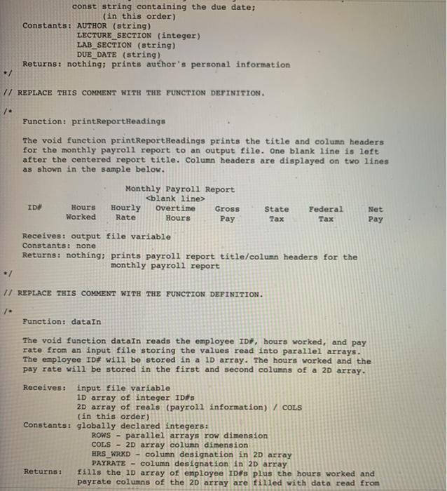 Solved Develop an algorithm using top-down design and | Chegg.com