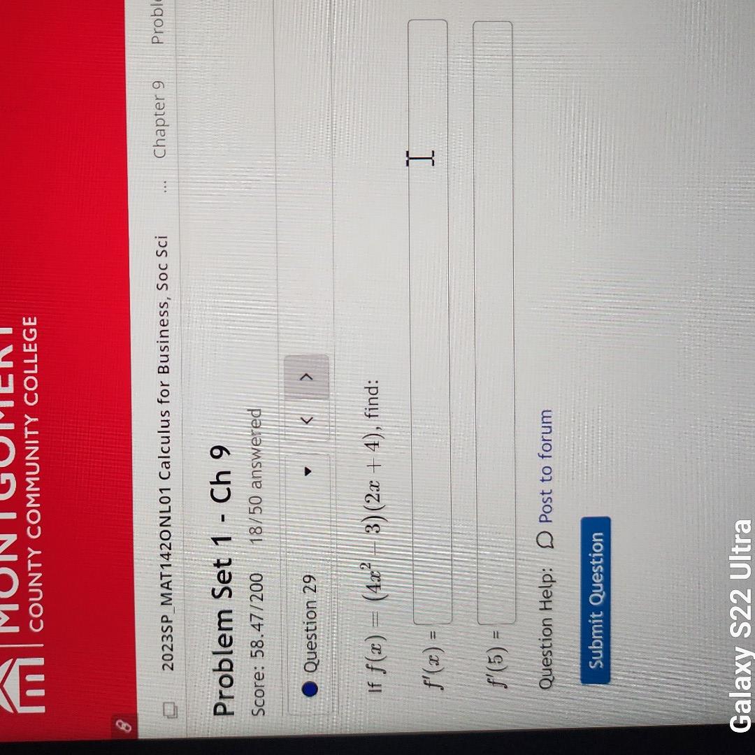 Solved Problem Set 1 - Ch 9 Score: 58.47/20018/50 answered | Chegg.com