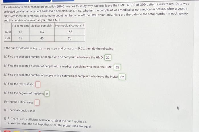Solved A multinomial experiment with k=3 cells and n=280 | Chegg.com