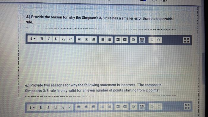 Solved a.) Explain why eps exists in MATLAB. Also, provide | Chegg.com