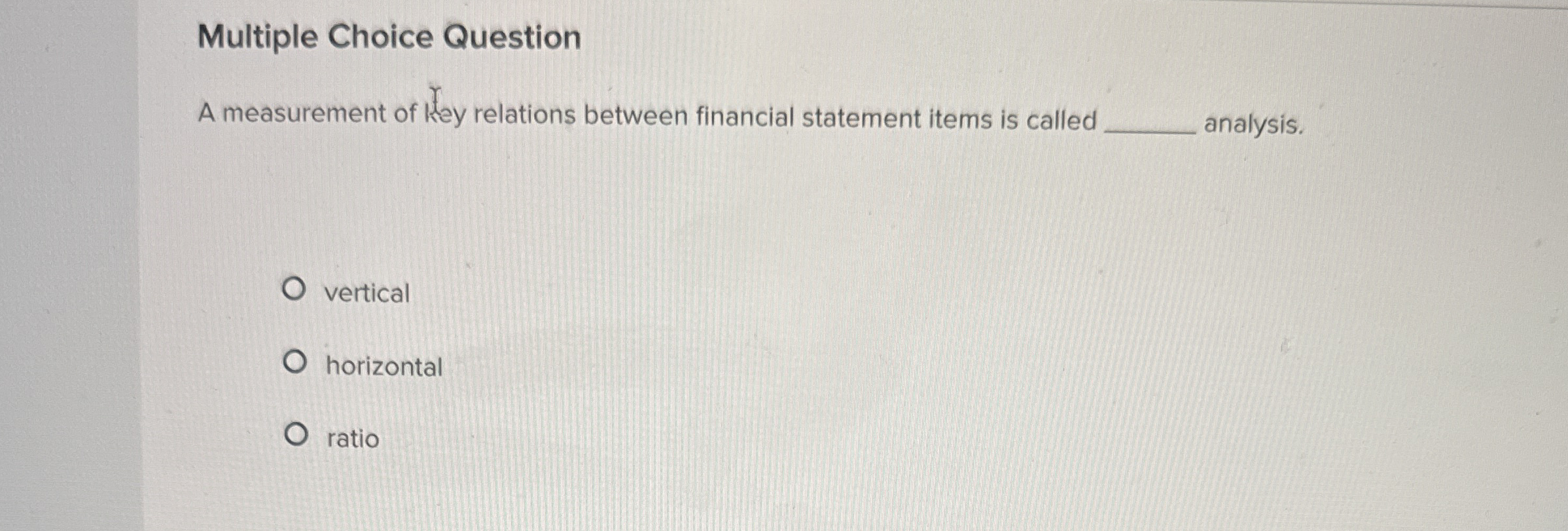 Solved Multiple Choice QuestionA measurement of kay | Chegg.com