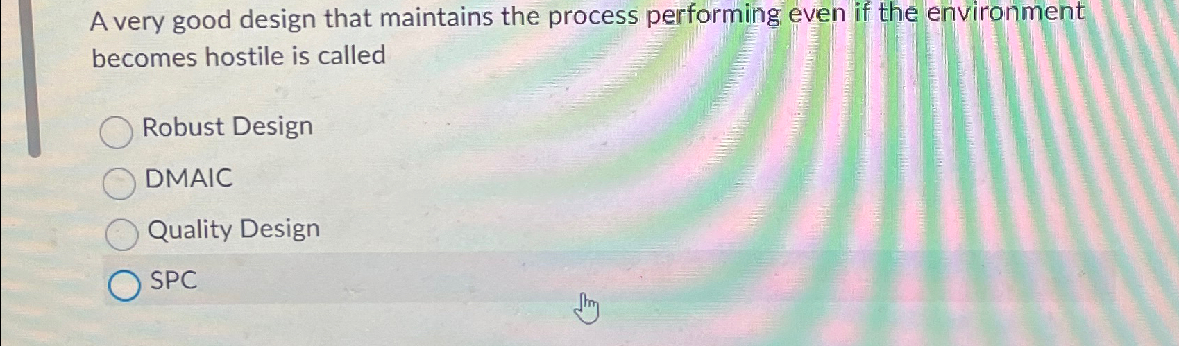 Solved A very good design that maintains the process | Chegg.com