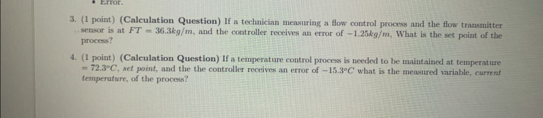 Solved 3. (1 point) (Calculation Question) If a technician | Chegg.com