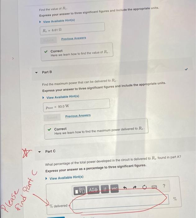 Solved Find the value of R0. Express your answer to three | Chegg.com