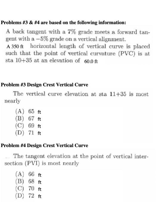 Solved Problems \#1 \& \#2 are based on the following | Chegg.com