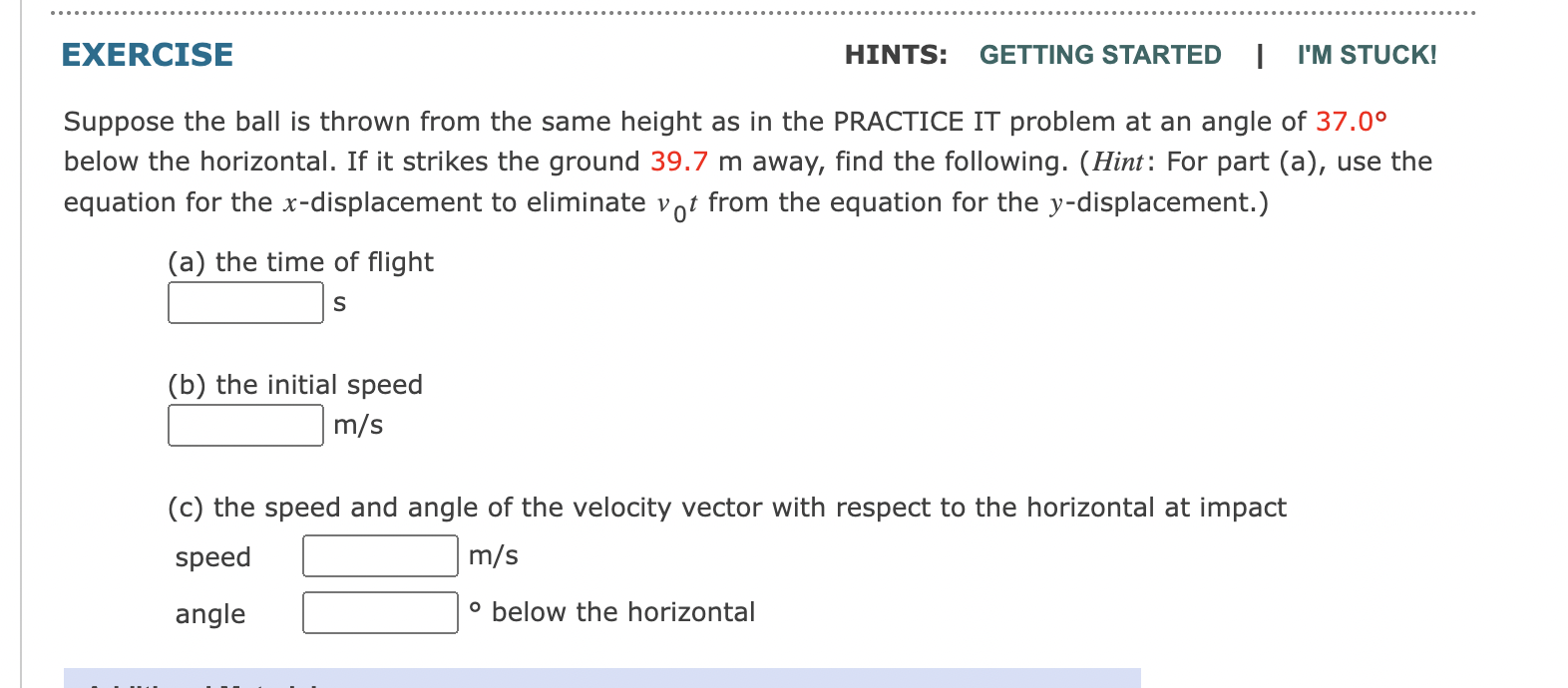 Solved EXERCISEHINTS:GETTING STARTEDI'M STUCK!Suppose the | Chegg.com