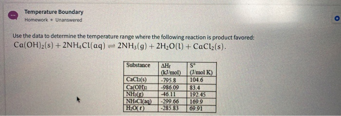 Solved Temperature Boundary Homework – Unanswered Use the | Chegg.com