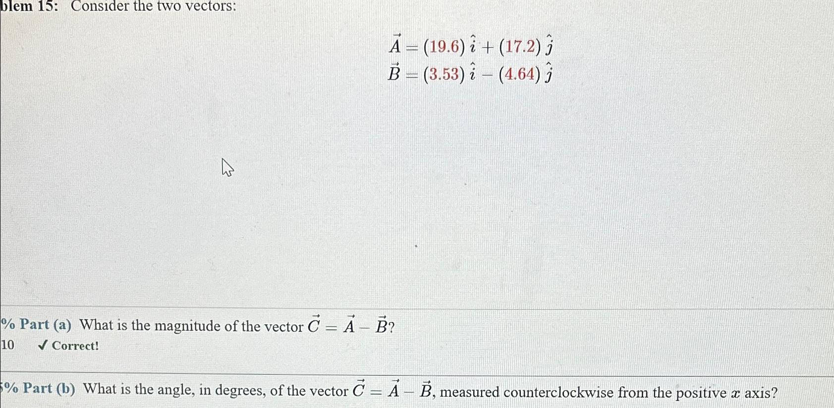 Solved blem 15: Consider the two | Chegg.com