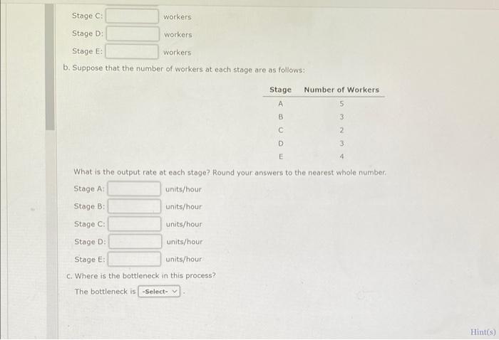 Solved The production process shown below consists of five | Chegg.com