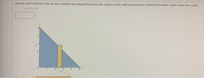 Solved Use the shell method to set up and evaluate the | Chegg.com