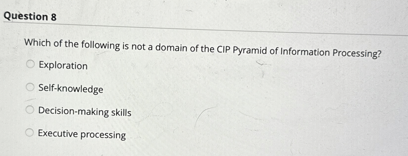 Solved Question 8Which of the following is not a domain of | Chegg.com