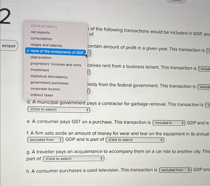 Solved Identify whether or not each of the following | Chegg.com