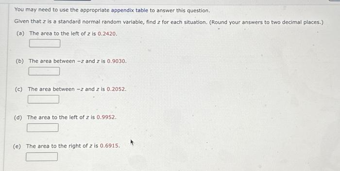 Solved You may need to use appropriate appendix table to | Chegg.com