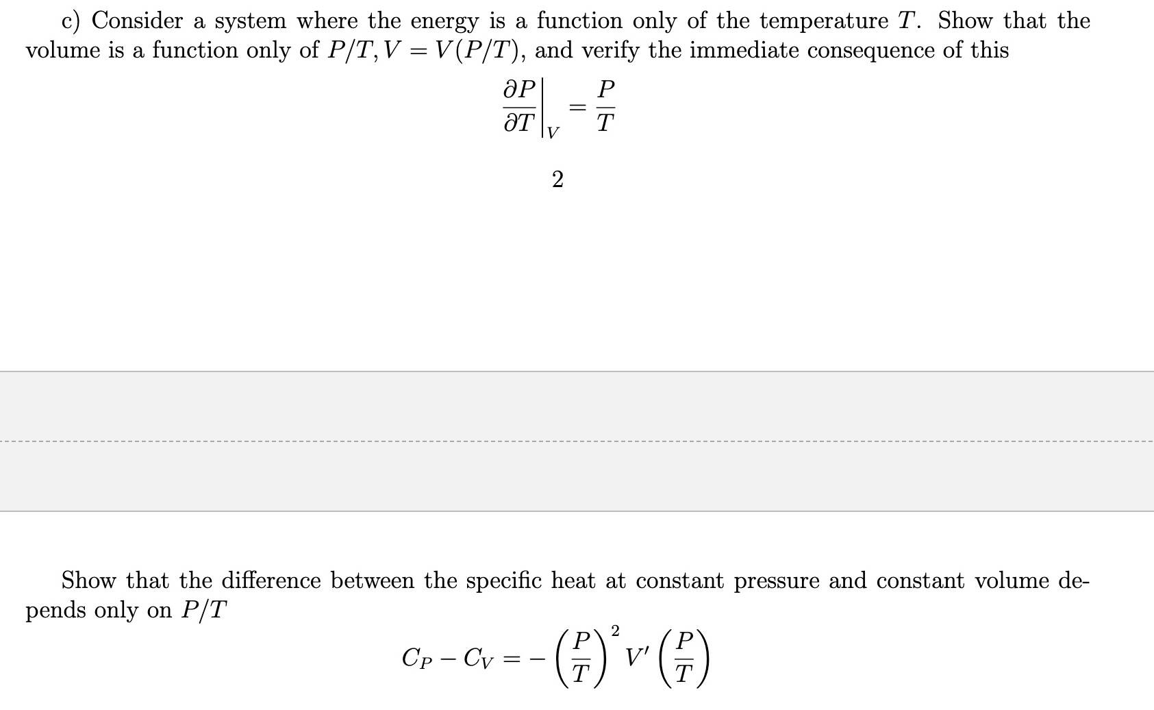 Solved c) ﻿Consider a system where the energy is a function | Chegg.com