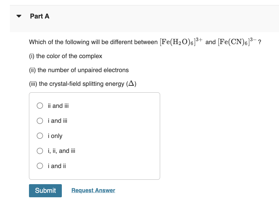 Solved Part AWhich of ﻿the following will be ﻿different | Chegg.com