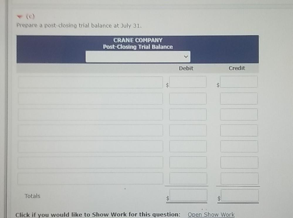 Solved Exercise 4-08 a-c (Part Level Submission) (Video) | Chegg.com