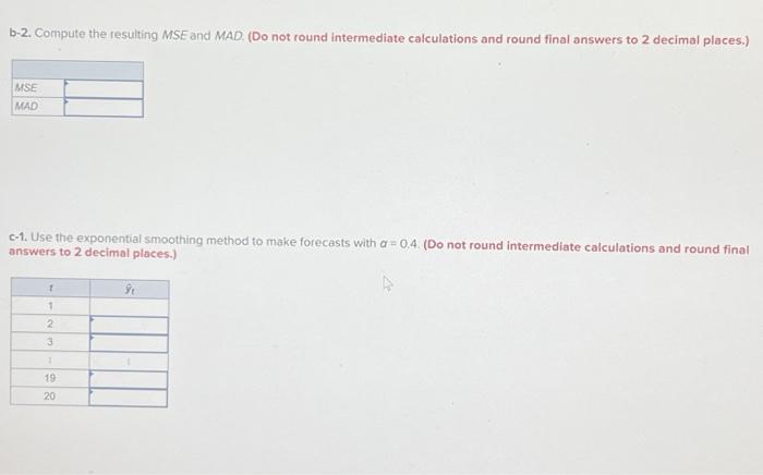 The Accompanying Data File Contains 20 Observations