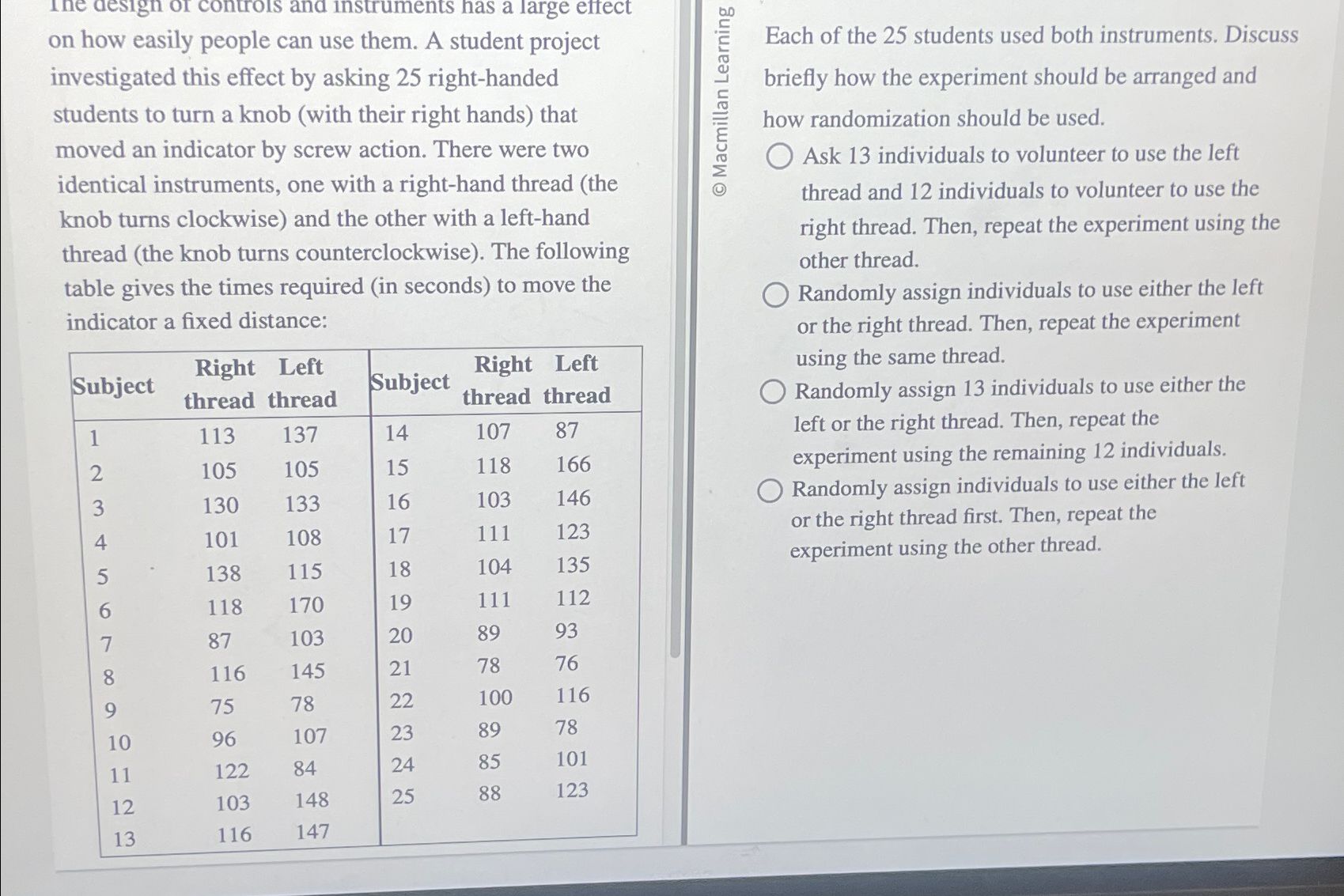 Solved on how easily people can use them. A student project | Chegg.com
