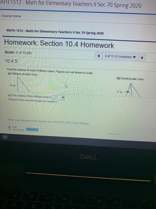 Solved TH 1512 - Math for Elementary Teachers II Sec 70 | Chegg.com Solved TH 1512 - Math for Elementary Teachers II Sec 70 | Chegg.com