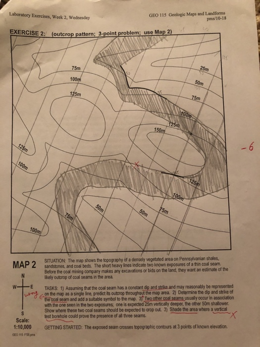 Solved Laboratory Exercises, Week 2, Wednesday GEO 115 | Chegg.com