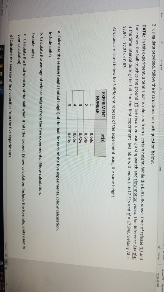 Solved MIELE Font Paragraph Adobe PDF Signatur Styles | Chegg.com