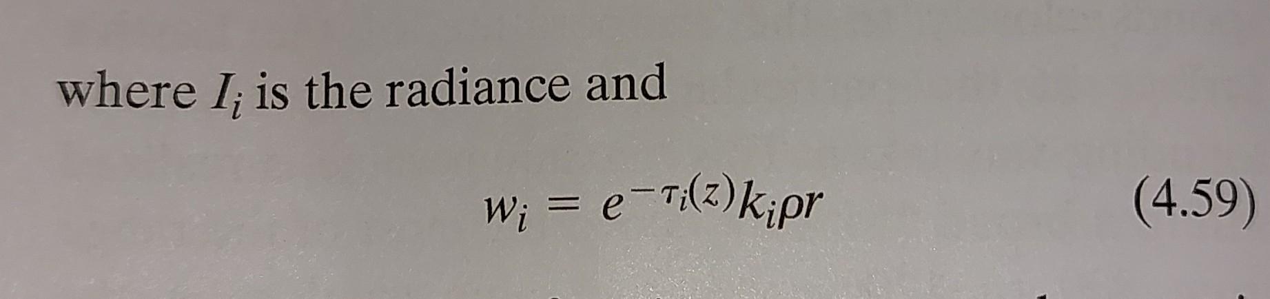 Solved 4.55 Prove that weighting function w; used in remote | Chegg.com