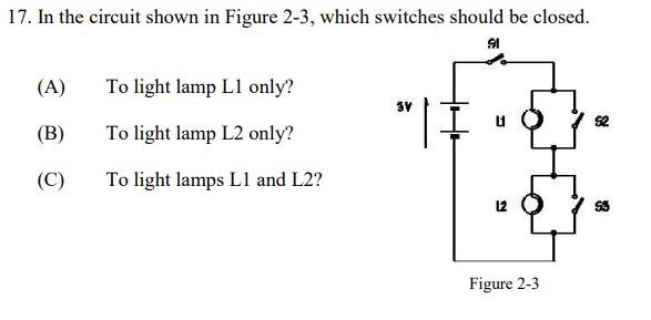 17. In the circuit shown in Figure 2-3, which | Chegg.com