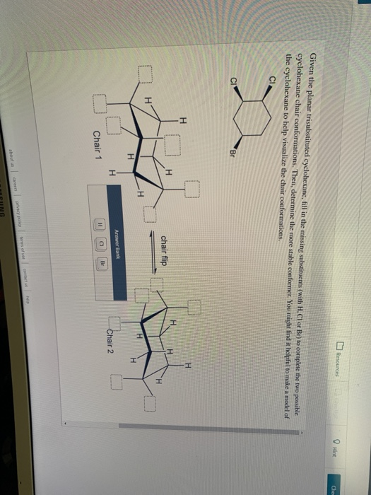 Solved Resources Mint Che Given the planar trisubstituted | Chegg.com