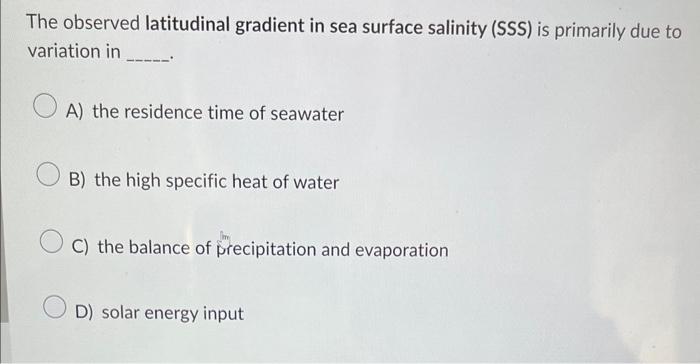 Solved Many elements found in seawater occur in constant | Chegg.com