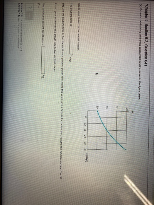 Solved *Chapter 5, Section 5.2, Question 041 ) Estimate the | Chegg.com