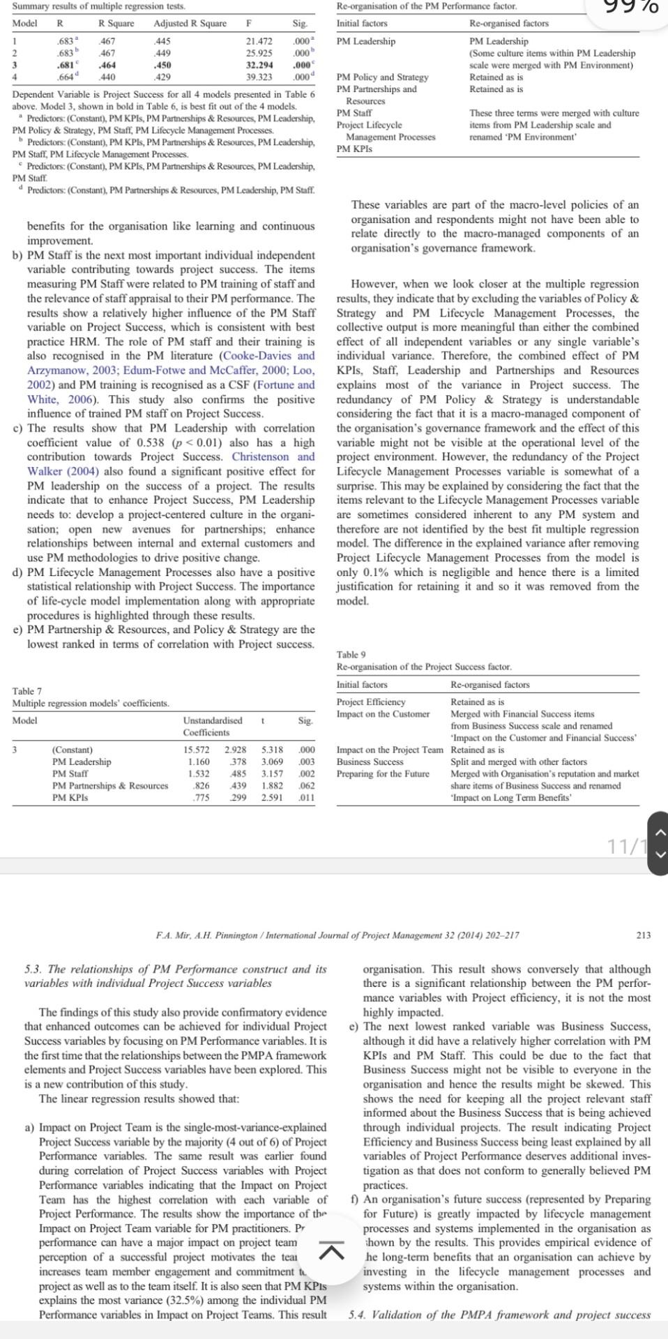 Solved Exploring the value of project management: Linking | Chegg.com