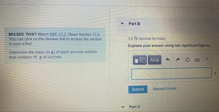 Solved MISSED THIS? Watch ME 132 2. Read Section 13.5 Part A | Chegg.com