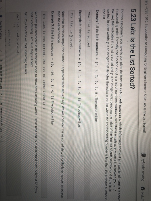 Solved rary > CSE 1010: Introduction to Computing for | Chegg.com
