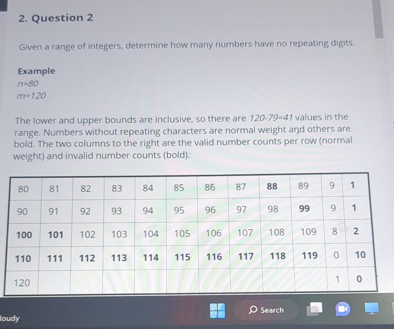 Solved There are 27 numbers with no repeating digits, and 14 | Chegg.com
