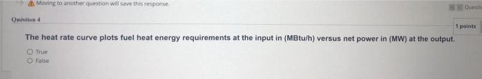 Solved The heat rate curve plots fuel heat energy | Chegg.com
