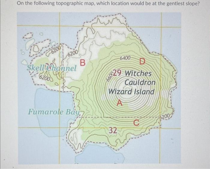 Solved On the following tonogranhir man whirh Inration wnuld | Chegg.com