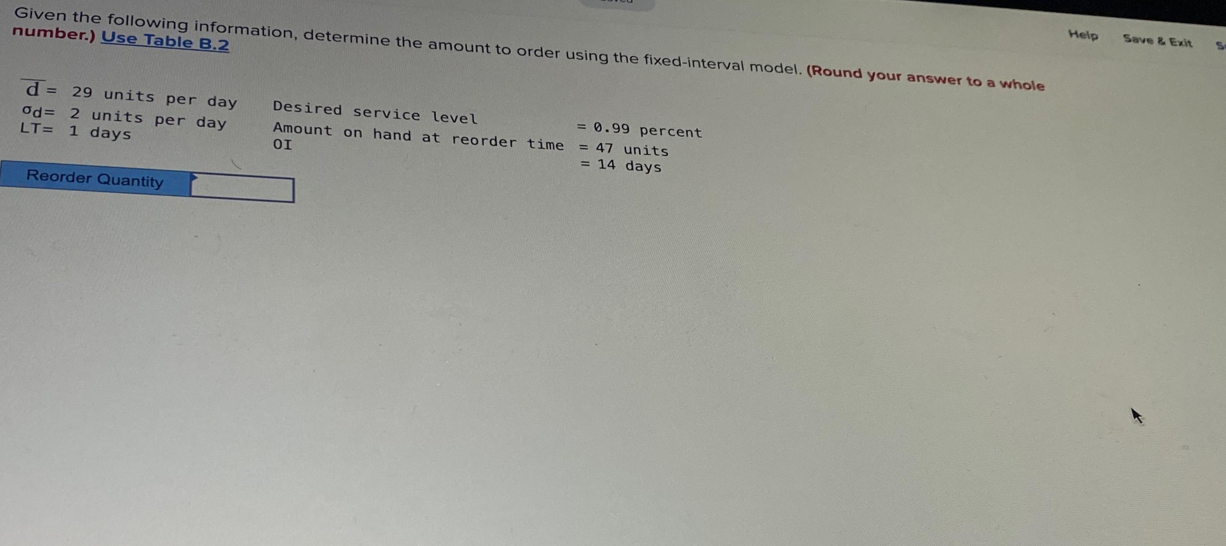 Solved Given the following information, determine the amount | Chegg.com
