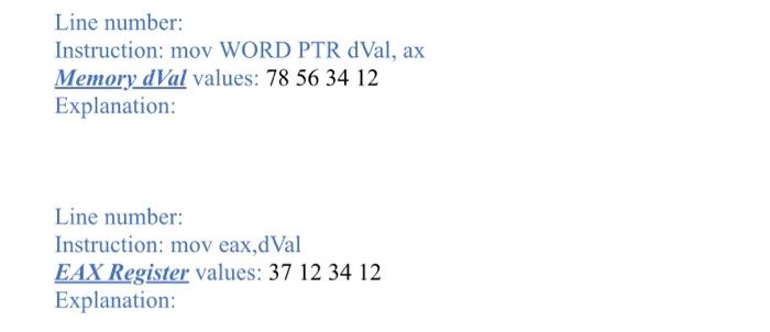 Solved . 386 .model flat, stdcal1 . stack 4096 ExitProcess | Chegg.com