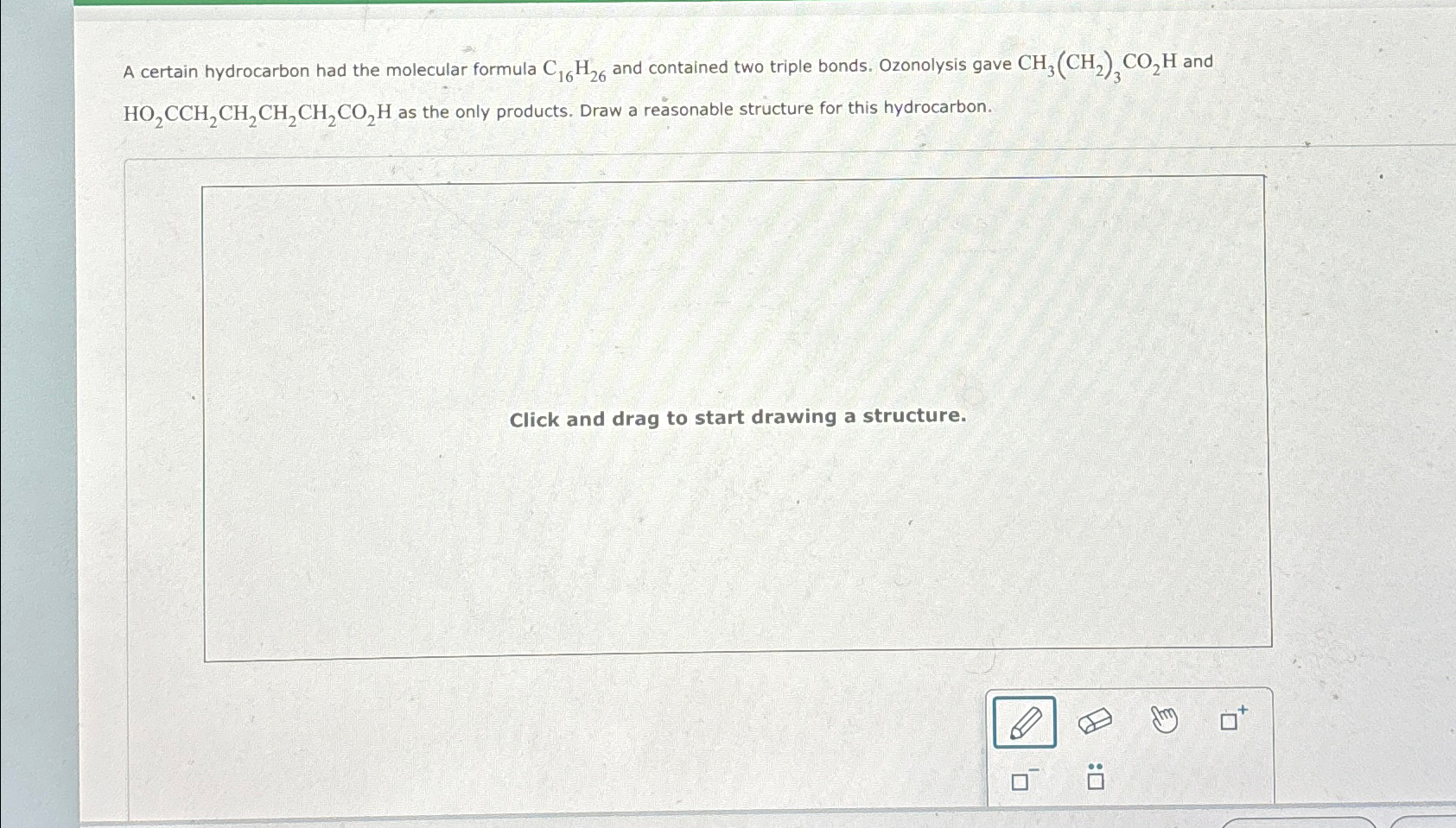 Solved A certain hydrocarbon had the molecular formula | Chegg.com