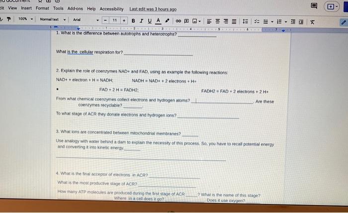 Solved O it View Insert Format Tools Add-ons Help | Chegg.com