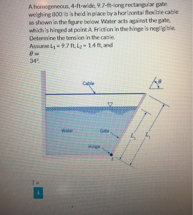Solved A homogeneous, 4-ft-wide, 9.7-ft-long rectangular | Chegg.com