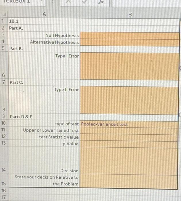 Solved 10.1 The Acme Company has developed a new battery. | Chegg.com