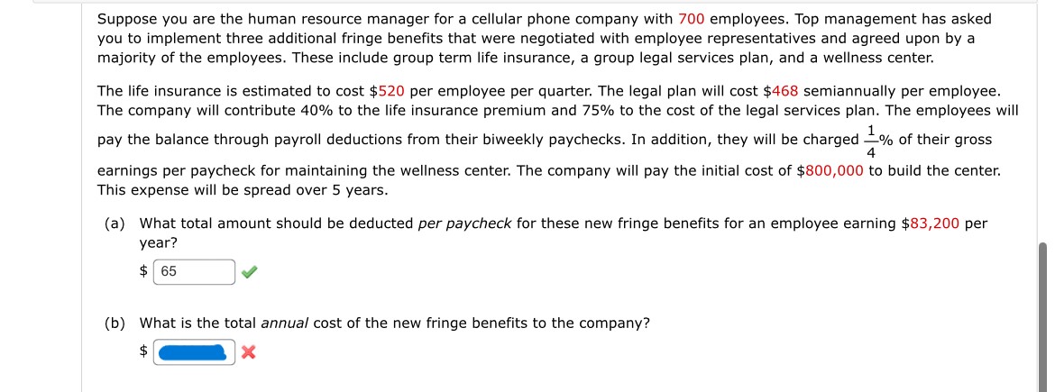 Solved Suppose you are the human resource manager for a | Chegg.com