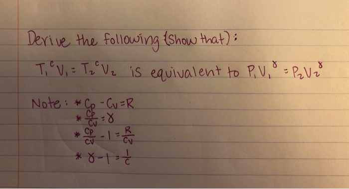 Solved Derive the following (show that): T, " Vi = Tz²V₂ is | Chegg.com