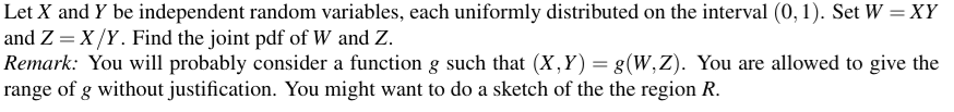 Solved Let x ﻿and Y ﻿be independent random variables, each | Chegg.com
