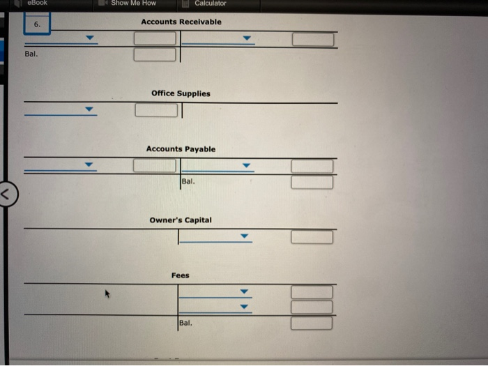 Solved General Ledger Accounts Set up T accounts for each of | Chegg.com