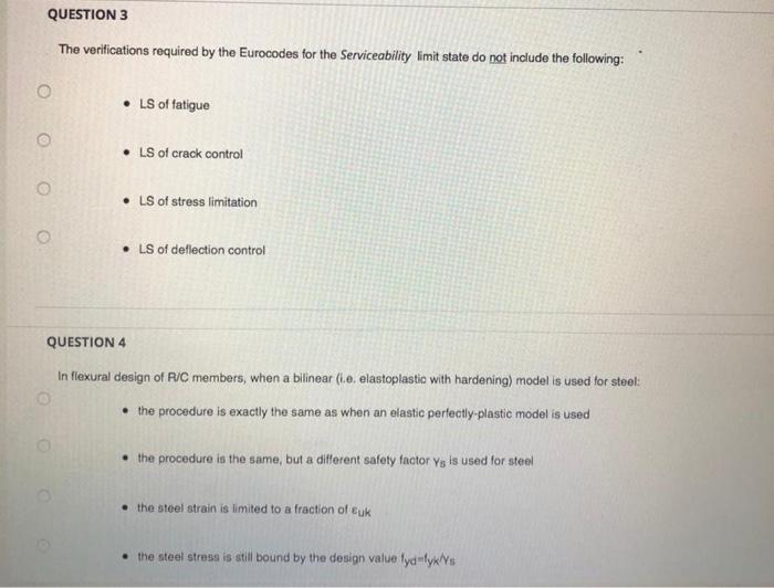 Solved QUESTION 3 The verifications required by the | Chegg.com